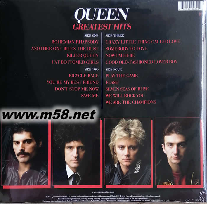 QUEEN CRE ATEST HITS QUEEN 